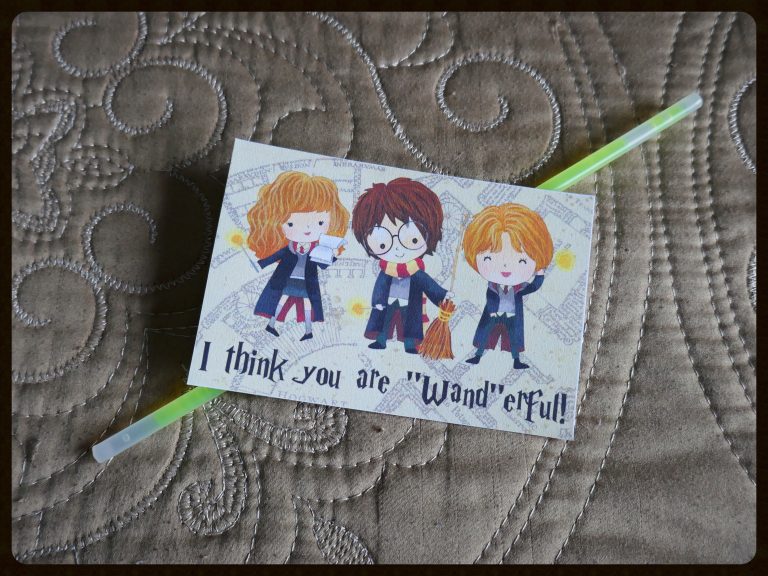 Harry Potter Class Valentines Everyone Will Love - Just Be Slower